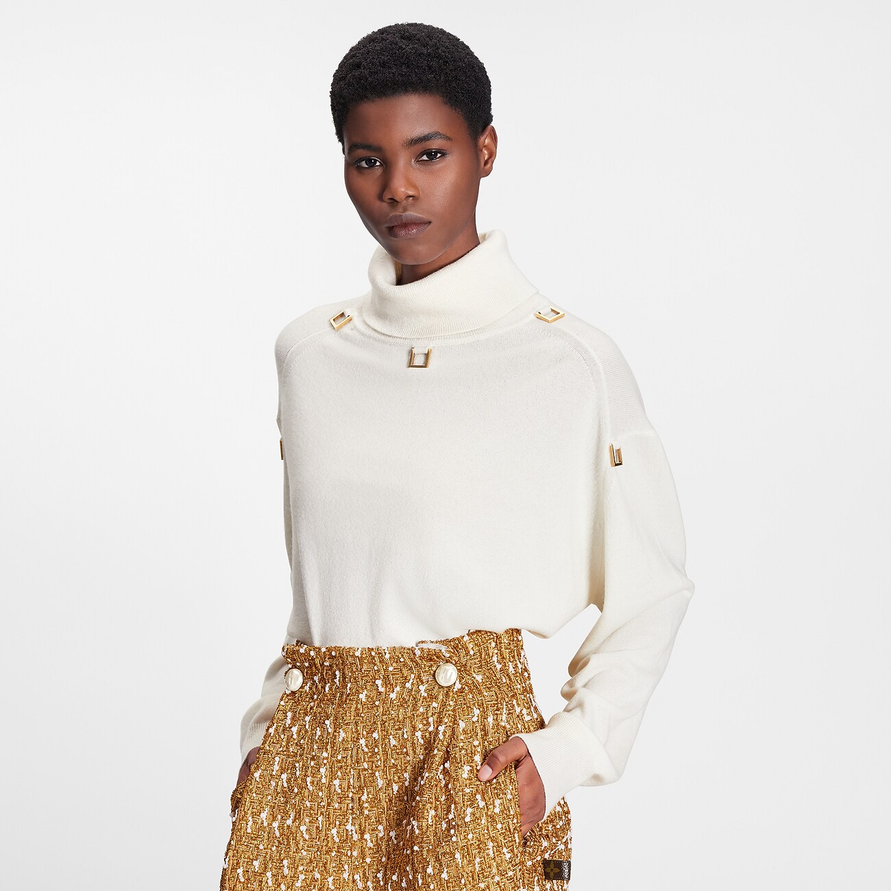 D-Ring Turtleneck Sweater - Women - Ready-to-Wear | LOUIS VUITTON